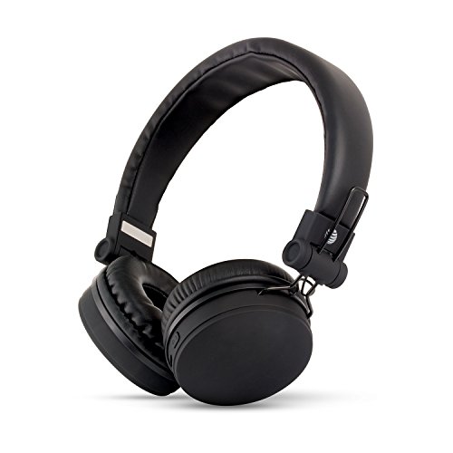 AT&T PBH10-BLK Over-Ear Bluetooth 2.1 Stereo Headphones with 4 Hours of Continuous Playback, Black