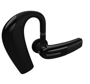 BlueAnt CT-BK-USEN-US Connect Voice-Controlled Bluetooth Earpiece - Retail Packaging - Black/Silver