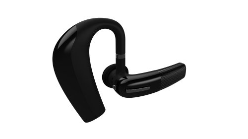 BlueAnt CT-BK-USEN-US Connect Voice-Controlled Bluetooth Earpiece - Retail Packaging - Black/Silver