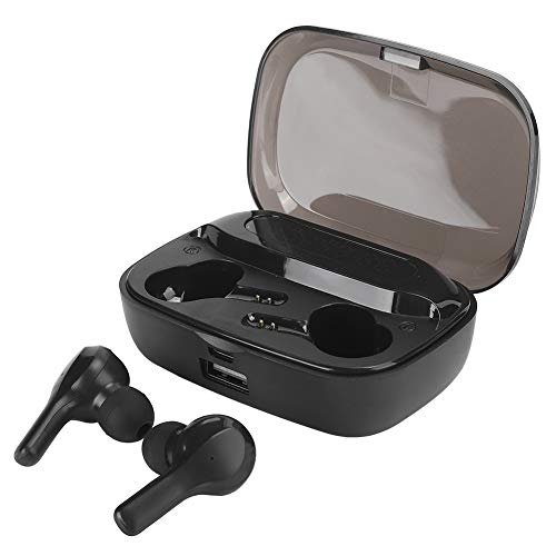 fosa1 Smart Wireless InEar Sports Multifunctional Wireless 5.0 Bluetooth Earphones, Headphones Wireless Headphones Noise Reduction Headphones,(R3 Black)