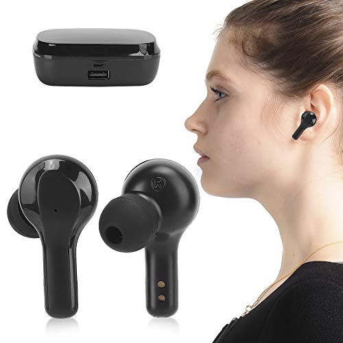 fosa1 Smart Wireless InEar Sports Multifunctional Wireless 5.0 Bluetooth Earphones, Headphones Wireless Headphones Noise Reduction Headphones,(R3 Black)