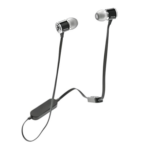 Focal Spark Wireless in-Ear Headphones with 3-Button Remote and Microphone (Black)