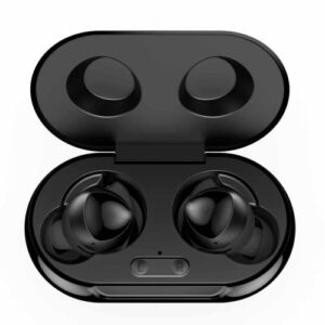 urbanx street buds plus for kids – true wireless earbuds w/hands free controls (wireless charging case included) – black