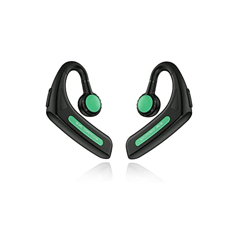 ESSONIO Bone Conduction Headphones Open Ear Workout Headphones with Microphone IPX5 Waterproof Wireless Bluetooth Headset for Cell Phones