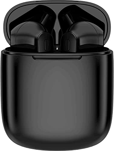 True Wireless Earbuds,IPX7 Waterproof Bluetooth 5.0 Wireless Headphones with Microphone