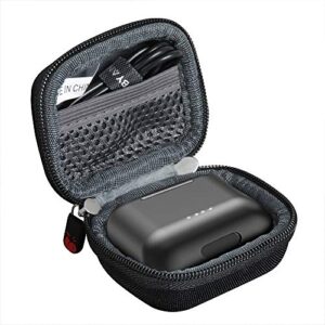 hermitshell hard travel case for tozo t6 true wireless earbuds bluetooth headphones