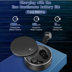 UrbanX X7 Sports Wireless Earbuds 5.0 IPX5 Waterproof Touch Control True Wireless Earbuds with Mic Earphones in-Ear Deep Bass Built-in Mic Bluetooth Headphones for Samsung Galaxy Tab A7 10.4 (2020)