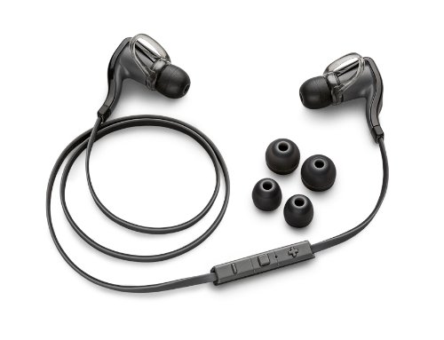 BackBeat GO 2 Wireless Earbuds (with Charging Case, Black)