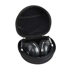 hermitshell hard eva travel case fits bluedio bluedio t2s / t3 (turbine 3rd) extra bass wireless bluetooth 4.1 stereo headphones