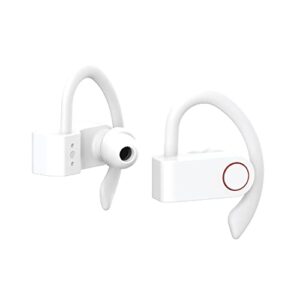 at&t st30-wht sport in-ear true wireless stereo bluetooth earbuds with microphone (white)