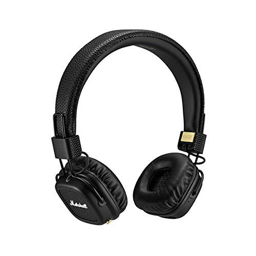 Marshall Major II Bluetooth On-Ear Headphones, Black (4091378) - Discontinued