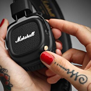 Marshall Major II Bluetooth On-Ear Headphones, Black (4091378) - Discontinued