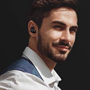 1MORE Stylish True Wireless in-Ear Headphones with Microphone, Black, E1026BT-I-BLACK