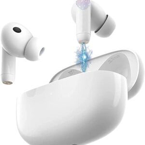 Wireless Earbuds Bluetooth Headphones with Charging Case Noise Cancelling 3D Stereo Headsets Built in Mic in Ear Ear Buds IPX5 Waterproof Air Buds for iPhone/Android/airpod pro case