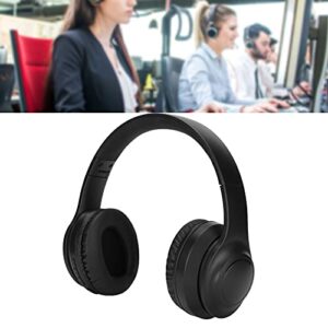 Over Ear Headphones, Foldable Head Mounted Hi-Fi Stereo Headset Noise Canceling Headset with AUX Audio Interface, for Cell Phone