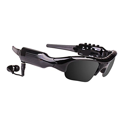 Smart Bluetooth Glasses Headset ，with Video Wireless Night Vision Polarized Sunglasses, Multi-Function Men's Bluetooth Headset ZDDAB