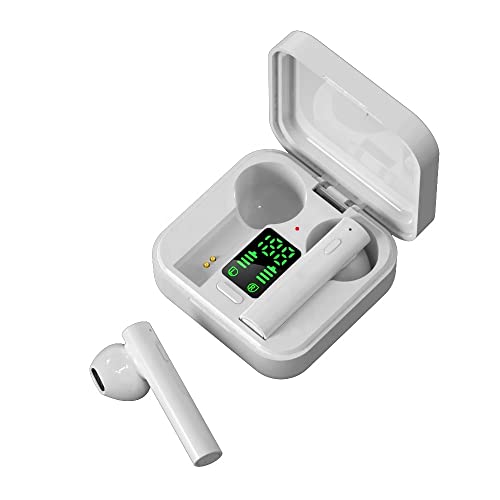 Apollo's Products Air6 Pro True Wireless Stereo Bluetooth Earbuds Noise Cancelling with Charging LED Charging Display (Compatible to iOS or Android)