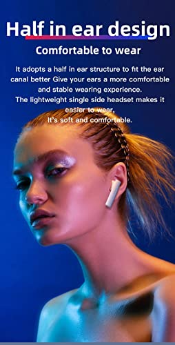 Apollo's Products Air6 Pro True Wireless Stereo Bluetooth Earbuds Noise Cancelling with Charging LED Charging Display (Compatible to iOS or Android)