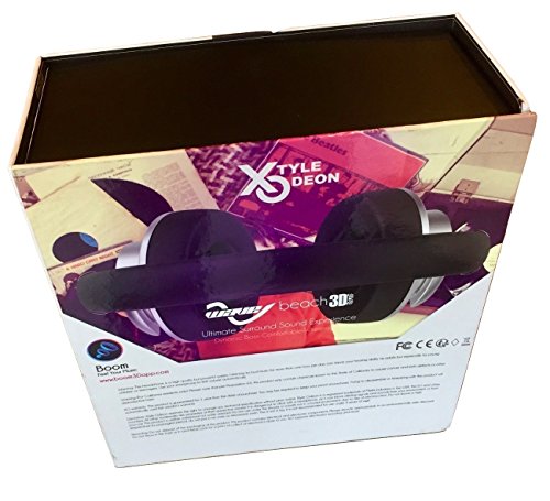 XO Wave Beach 3D Bluetooth & Corded Stereo SPAS Class Headphones