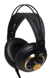 akg pro audio k240 studio over-ear, semi-open, professional studio headphones