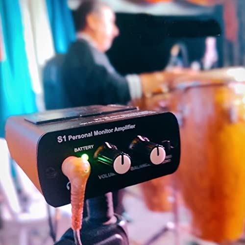 ANLEON S1 Personal In-Ear Monitor Headphone Amplifier for drummers keyboardist guitar player vocalist bass player in-ear amp IEM system