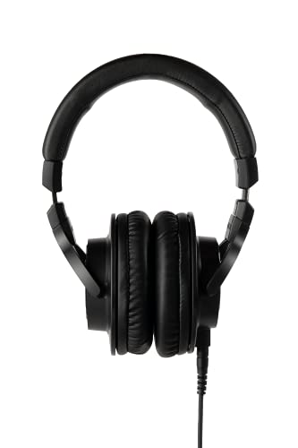 512 Audio Academy Over-Ear, Closed-Back Studio Monitor Headphones for Recording, Podcasting or Broadcasting