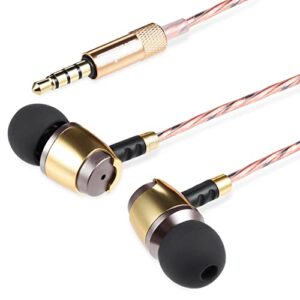 sephia SP4080 Earbuds in Ear Headphones Wired Earphones with Noise Isolating Ear Buds Case HD Bass 3.5mm Jack