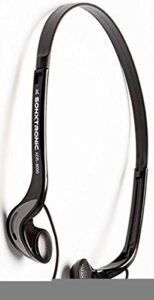 sonxtronic xdr-8000 vertical in ear ultralight sport running headband headphones