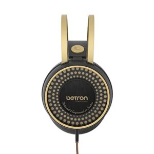 Betron Retro Over Ear Headphones with Wired Connection Stereo Deep Bass 3.5mm Jack