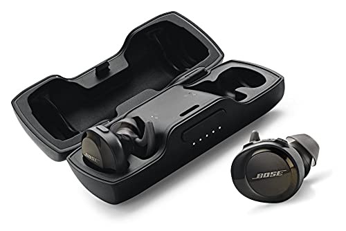 Bose SoundSport Free, True Wireless Earbuds, (Sweatproof Bluetooth Headphones for Workouts and Sports), Black