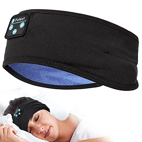 Voerou Sleep Headphones, Bluetooth Sleeping Headphones Sports Headband with Ultra-Thin Speakers, Headphones for Sleeping,Side Sleepers, Running, Workout, Travel, Yoga, Insomnia, Meditation