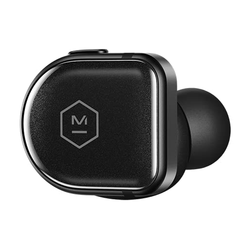 MASTER & DYNAMIC MW08 Sport Active Noise-Cancelling True Wireless Earphones (Black Sapphire Glass/Black Case)