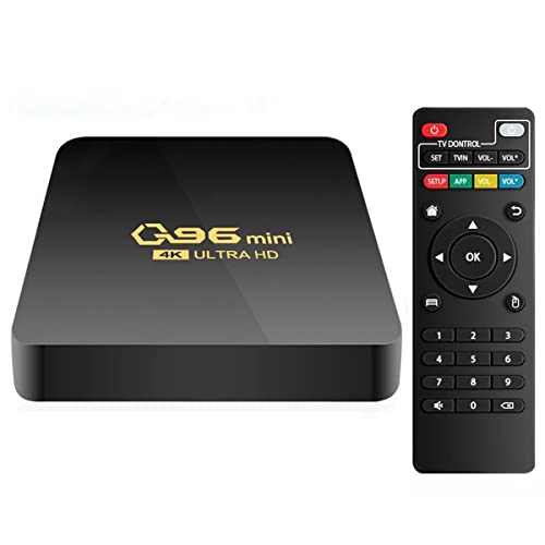 X96 Mini Android 9.0 TV Box Amlogic S905W Quad Core 2GB RAM 16GB ROM, Support 2.4G WiFi 100M Ethernet 3D/4K HD HDR H.265 Android Box