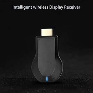 HDMI Wireless Display Adapter, WiFi 1080P Mobile Screen Mirroring Receiver Dongle for iOS for Android Phone to TV Projector Support for Miracast / DLNA