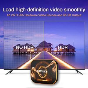 Ebid Dealz Replacement for HK1 R1 Pro Android 11.0 Quad Core 4GB RAM 128GB ROM 4K Smart 5G WiFi Media Streamer TV Box Black