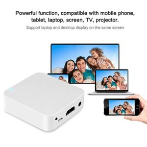 AV+HDMI Screen Mirroring,Smart Wireless Dispaly Box Car,Car WiFi Display Box Miracast Airplay,Wireless Display Adapter,Dongle Screen Mirroring Phone to TV/Projector Receiver for iOS/Windows/Android