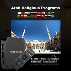 A1 2023 Arabic TV Box Arabic Box with Thousands of Shows in HDR Image Quality in Portable Box with 64bit