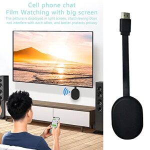 Pilarmuture Wireless Display Dongle Adapter,4K HD Wireless Display Adapter,Screen Mirroring Display Dongle,Wireless WiFi Portable Screen Mirroring Projector,Compatible with DLNA/Mirracast