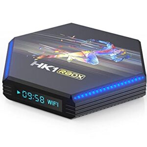 Android 11.0 TV Box 4GB RAM 64GB ROM HK1 Box R2 Smart TV Box RK3566 Quad-Core 8K/1000M LAN/1080P/USB 3.0/H.265/WIFI 2.4G/5G BT 4.1 Android TV Box Media Player