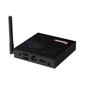 Android 12.0 TV Box,TX68 4GB RAM 32GB ROM H618 Quad-Core 64bit CPU Support WiFi6 Dual 2.4G/5.8G WiFi Ethernet BT5.0 4K 6K HDR10 Ultra HD Smart Home Player Tanix Set Top Box