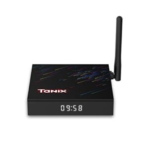 android 12.0 tv box,tx68 4gb ram 32gb rom h618 quad-core 64bit cpu support wifi6 dual 2.4g/5.8g wifi ethernet bt5.0 4k 6k hdr10 ultra hd smart home player tanix set top box