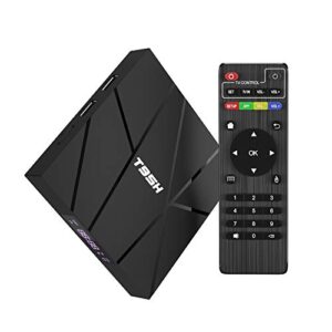 t95h android 10.0 tv box, 1gb rom 8gb emmc h616 quadcore quad-core arm cortex-a53 mali-g31 mp2 gpu 2.4ghz wifi 100m lan ethernet