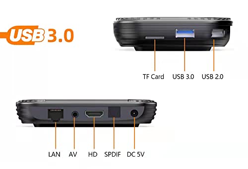 Amlogic S905X4 Tv Box Android 11.0 Tv Box MxIII Pro X4 4G Ram 64G ROM Dual-WiFi 2.4GHz/5GHz Bt4.0 Quad Core 64 Bits 3D/8K 1000M LAN Smart Tv Box