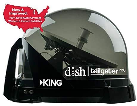 Dish DTP4900 Bundle Tailgater PRO Premium Satellite TV Antenna w/ 2 Wally Receivers & 1 DVR Upgrade