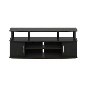 Furinno JAYA Large Entertainment Stand for TV Up to 55 Inch, Blackwood