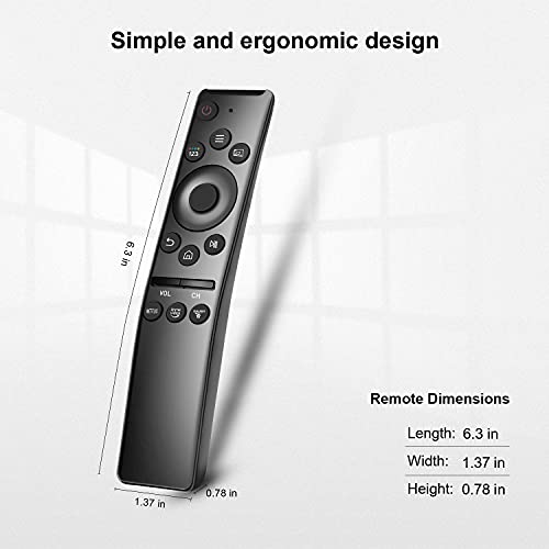 Universal Remote-Control for Samsung Smart-TV, Remote-Replacement of HDTV 4K UHD Curved QLED and More TVs, with Netflix Prime-Video Buttons