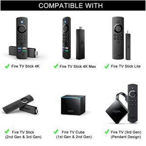 Allimity Replacement Voice Remote (3rd GEN) L5B83G with TV Controls fit for Amazon Fire TV Stick (2nd Gen, 3rd Gen, Lite, 4K), Fire TV Cube (1st Gen and Later), and Fire TV (3rd Gen)