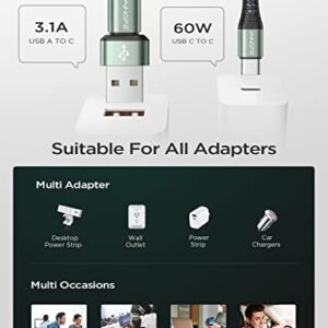 AINOPE USB C Cable Type C Charger Fast Charging 3.1A 10FT iPad Pro Charger Cable Durable Nylon Braided USB A/C to USB-C Cable for iPad Pro/AIR/Mini 6 MacBook Galaxy S23 S22 21 S10 Note