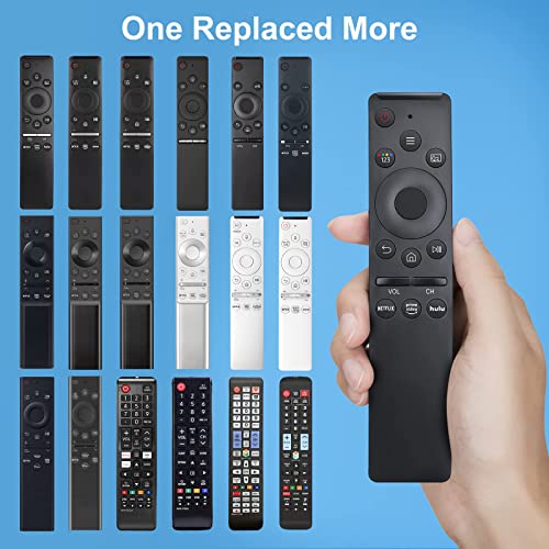 【Pack of 2】 New Universal Remote Control for All Samsung TVs,Compatible with Samsung Frame Crystal UHD Neo QLED OLED 4K 8K Smart TVs with Netflix, Prime Video, hulu