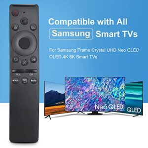 【Pack of 2】 New Universal Remote Control for All Samsung TVs,Compatible with Samsung Frame Crystal UHD Neo QLED OLED 4K 8K Smart TVs with Netflix, Prime Video, hulu